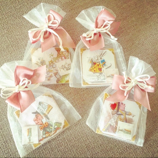 ALICE in Wonderland TEA BAGS, Individual Tea Bags, Tea Bag Paper, Tea ...