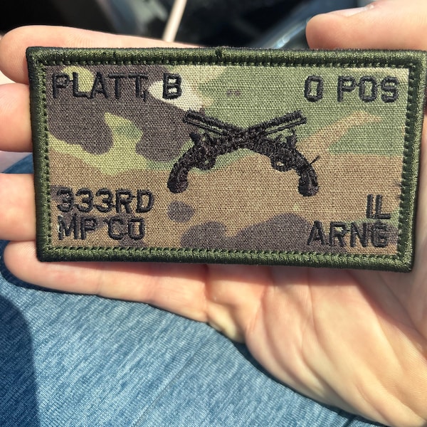 MULTICAM - OCP - Plate Carrier Flak Patch- 2.25" X 4" - OD Green Edge ...