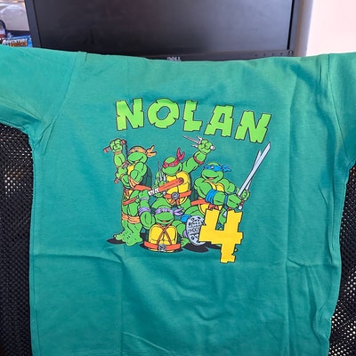 Turtles Birthday Boy Shirt, Turtles Matching T Shirt,custom Turtle ...