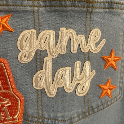 Golf Cart Patch Iron On, Preppy Pink Chenille Patch, Trendy Patch, Golf ...