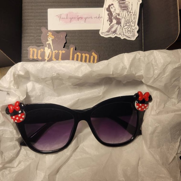 Custom Buzz Lightyear Woody and Dinosaur on Pink Blinged Sunglasses ...