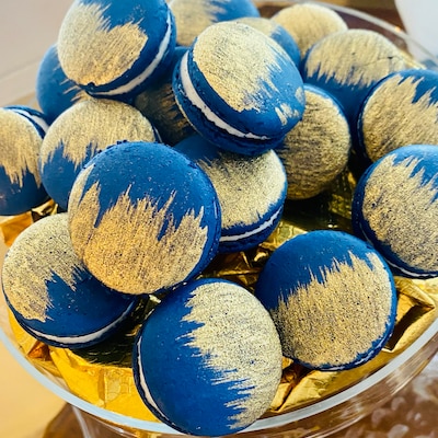 12 Tennis Ball French Macarons,sport Cookies,baby Shower Macaroons ...