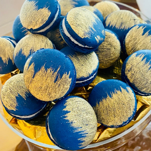 12 Tennis Ball French Macarons,sport Cookies,baby Shower Macaroons ...