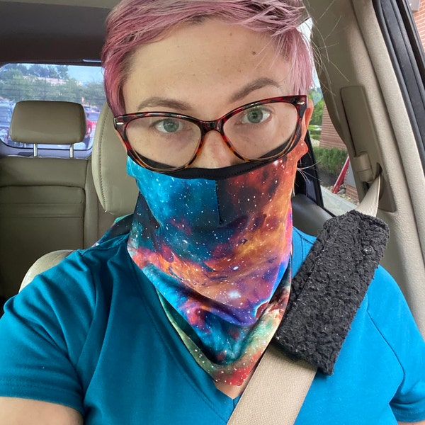 Fashion Bandana Mask, Bandana Face Mask Washable, Designer Bandana Face ...