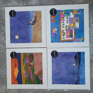 The Simpsons Homer and Marge Sunset Print, Poster Watercolor ...
