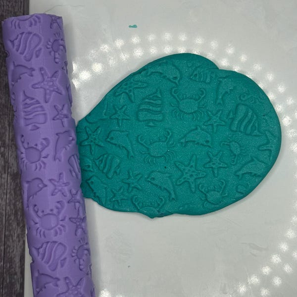 Grass Texture Roller for Polymer Clay, Grass Clay Texture Roller ...