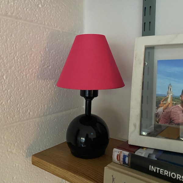 Small Mini Clip on 5.5 Inch Diameter Candle Sized Lampshade for ...