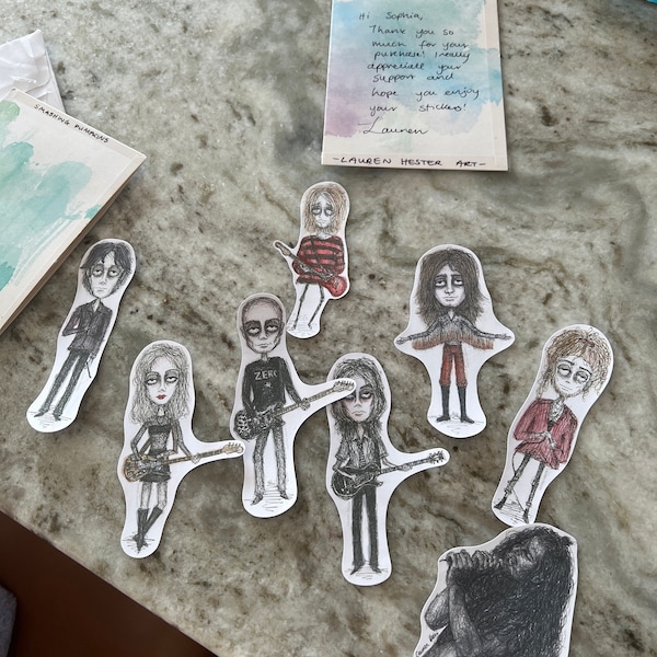 Måneskin Sticker Pack - Damiano David, Victoria De Angelis, Thomas ...