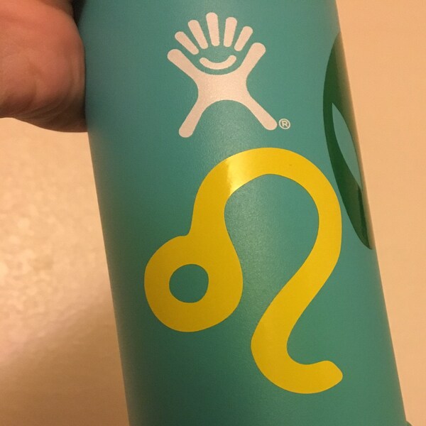 Leo Symbol Decal Sticker Leo Sign Sticker Car Laptop Yeti Phone Tablet ...