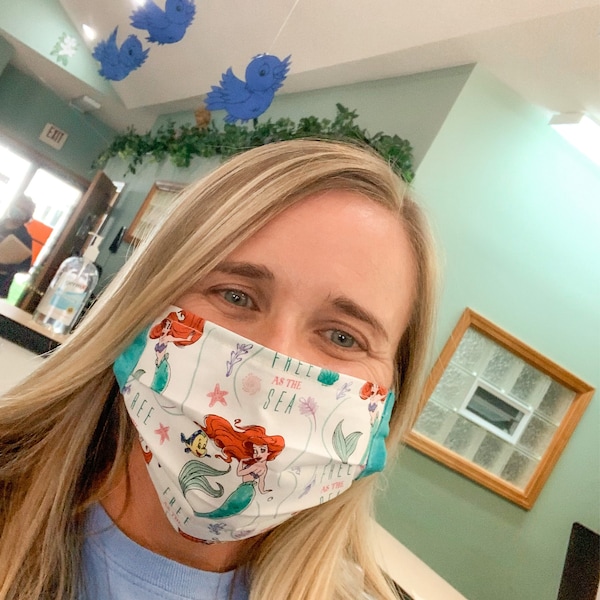 Cat in the Hat Face Mask - Etsy