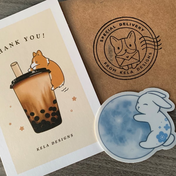 Ginkgo Leaf Vinyl Sticker Sticker Decal for Laptop, Water Bottle, Phone ...