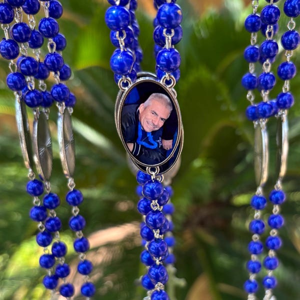 Picture Rosary | Colorful Soft Pottery Beads| Custom Rosary ...