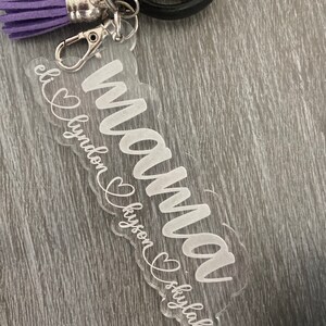 Mama Keychain With Kids Name Mama Keychain Customized Mom - Etsy