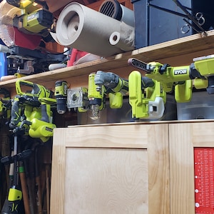 6 Pack Tool Mounts/hangers/holders/brackets for Ryobi 18v/ryobi One ...