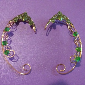 Elf Ears a Pair Earcuffs Elf Ears Cosplay Fantasy Decoration for Ears ...