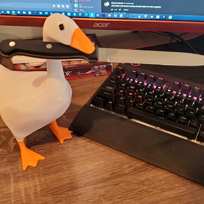 Untitled Goose 3D Printed Magnetic Statue - Etsy