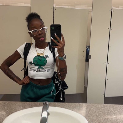 Custom College Crop Safety Pin T-shirt for ANY School / Team. - Etsy