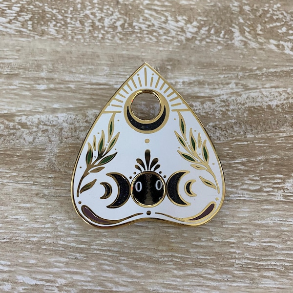 Ouija Row Counter Pin - Hard Enamel Pin Knitters Flair - Etsy