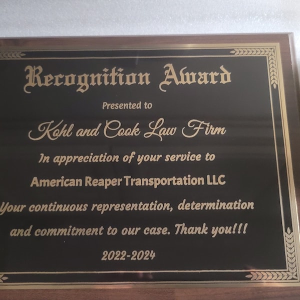 Personalized Engraved Trophy Plaque Award - Walnut / Cherry Trophy ...