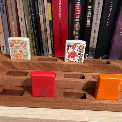 Display Case for 12 Zippo Lighters,detachable Lighters Box,vertical ...