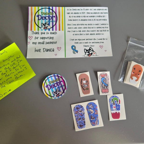 G7/ Blue Alien G7 Single Sticker /dexcom G7 Stickers, Diabetes Stickers ...