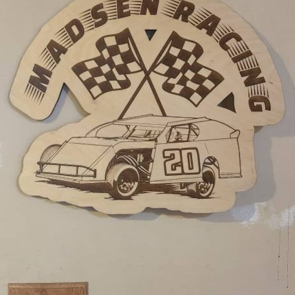 Cartoon Wing Sprint Car Race Car Highly Detailed FULL COLOR Clip Art ...