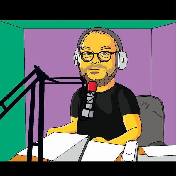 Radio Personality Gift - Custom Portrait as Yellow Cartoon Character ...