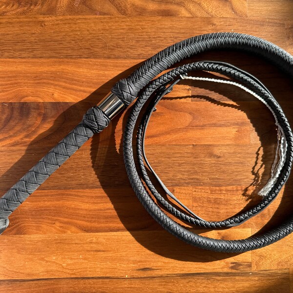 The Pink Panther Inspired Snake Whip 3.5ft Paracord Nylon Whip Waxed ...