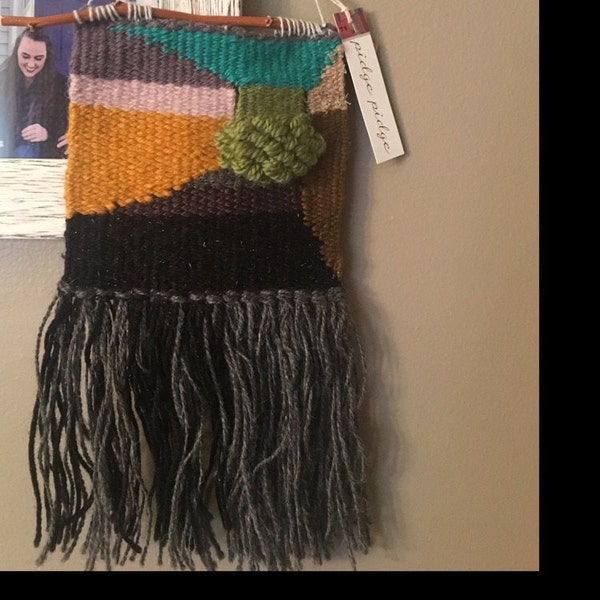 Handheld Traveler's Weaving Loom Kit | Small Beginner DIY Gifts ...