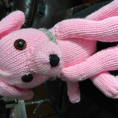 Dog Puppy German Shepherd Circular Knitting Machine Pdf Pattern Sentro ...