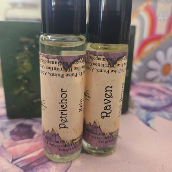 PETRICHOR Roll on Perfume - 10ml Stainless Steel Roller Ball, Rain ...