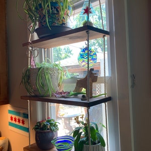 Window Plant Shelf Hanging Window Shelf 3 Tiered Window | Etsy