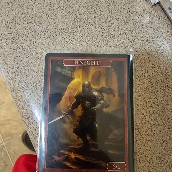 Soldier Token STAINED GLASS SERIES 3 Magic the Gathering Givememana's ...