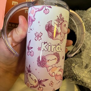 Friendly Frogs Sippy Cup 12 Oz Double Walled Stainless Steel | Etsy