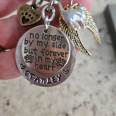 Pewter Name Plate Add-ons for Key Chains - Etsy