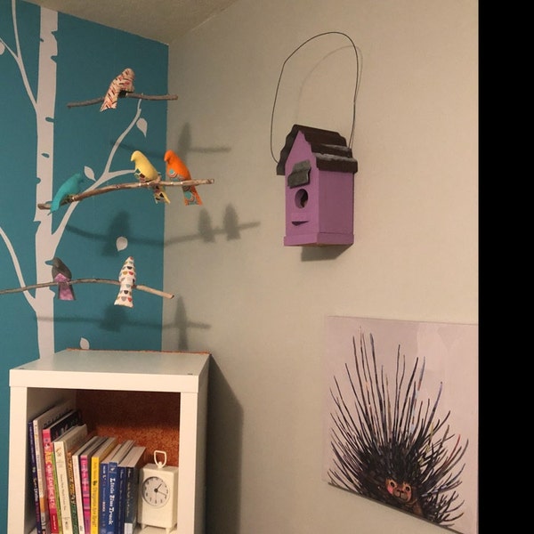 Custom Bird Mobile - Choose Your Colors - Baby Crib Mobile - Bird ...