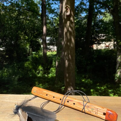 Handcrafted Native American Wind Flute. Recorder End Blown - Etsy