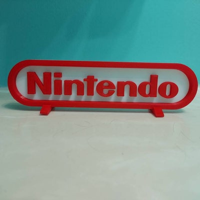 Nintendo Logo Sign - Etsy