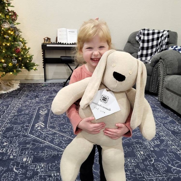 Custom Memory Bunny 22-inch - Etsy