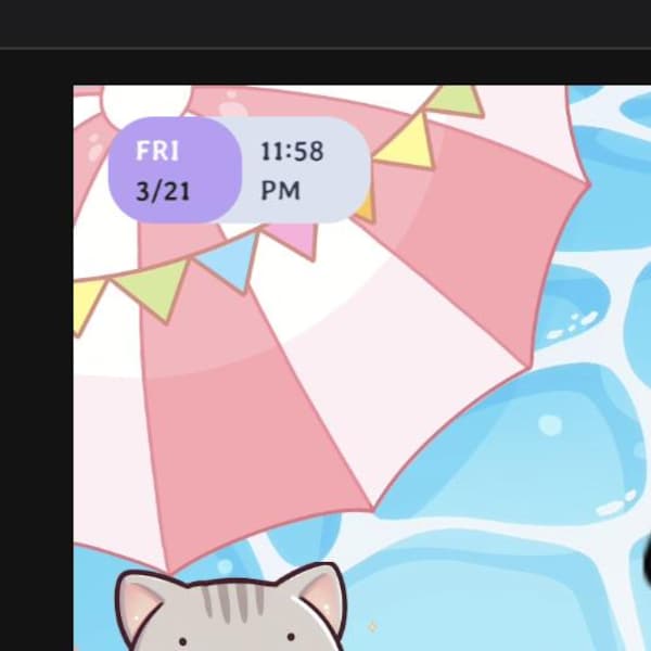 Horizontal Event Label Stream Widget - Color Customizable for Twitch ...