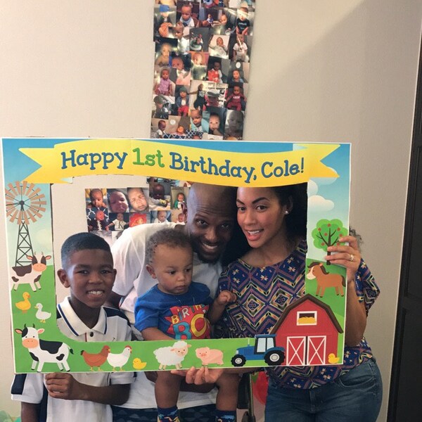 PRINTABLE Farm Birthday Party Photo Booth Frame 32"x42" Barn Party ...