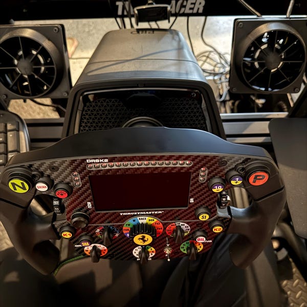 SKT Rotary Switches for Thrustmaster SF1000 | Ferrari 499P LMP Button ...