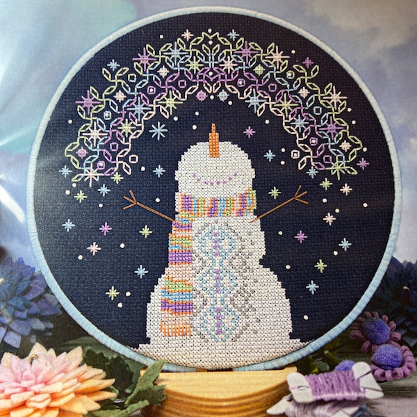 Magical Snowflakes - Cross Stitch Chart by Counting Puddles - Etsy