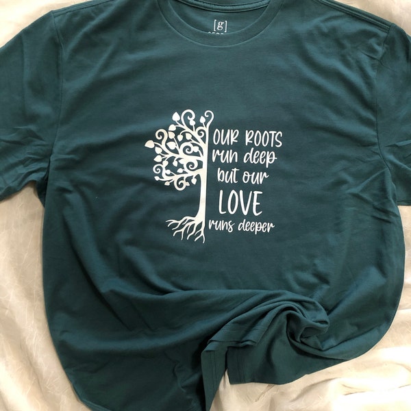 Our Roots Run Deep Svg, Family Tree Svg, Tree Svg, Family Svg, Svg ...