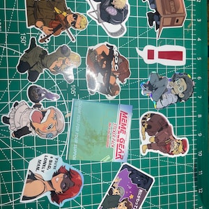 Metal Gear Meme Sticker Pack DNA of the Soul Edition - Etsy