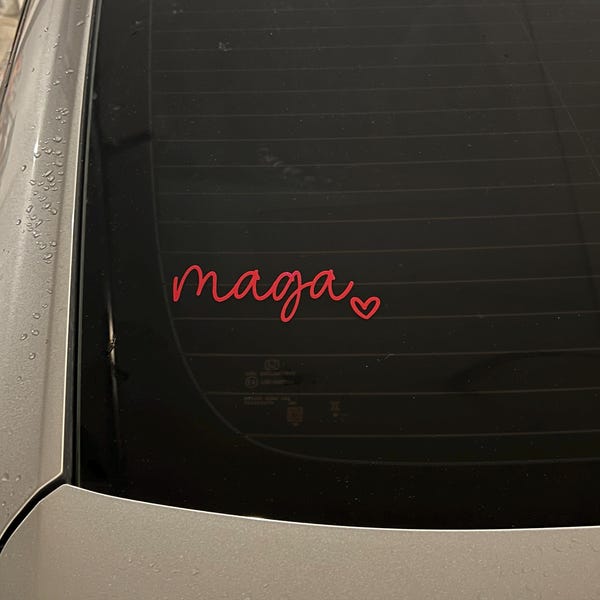 Maga - Decal | Trump Decal | Trump 2024 | MAGA | 45 - 47 | Repulican ...