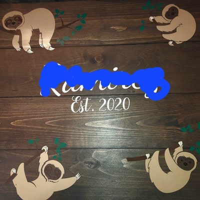 Sloth SVG Bundle Monogram Quotes Svg Dxf Eps Png Format Layered Cutting ...