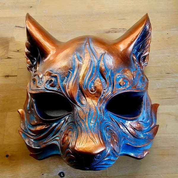 Skull Mask Classic 2 Red - Etsy