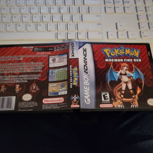 Pokemon "moemon Red: Revival Update" W/ Case ROM HACK - Etsy