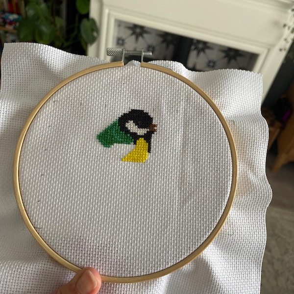 Atlas Moth Cross Stitch Pattern PDF - Modern Cross Stitch Sampler ...